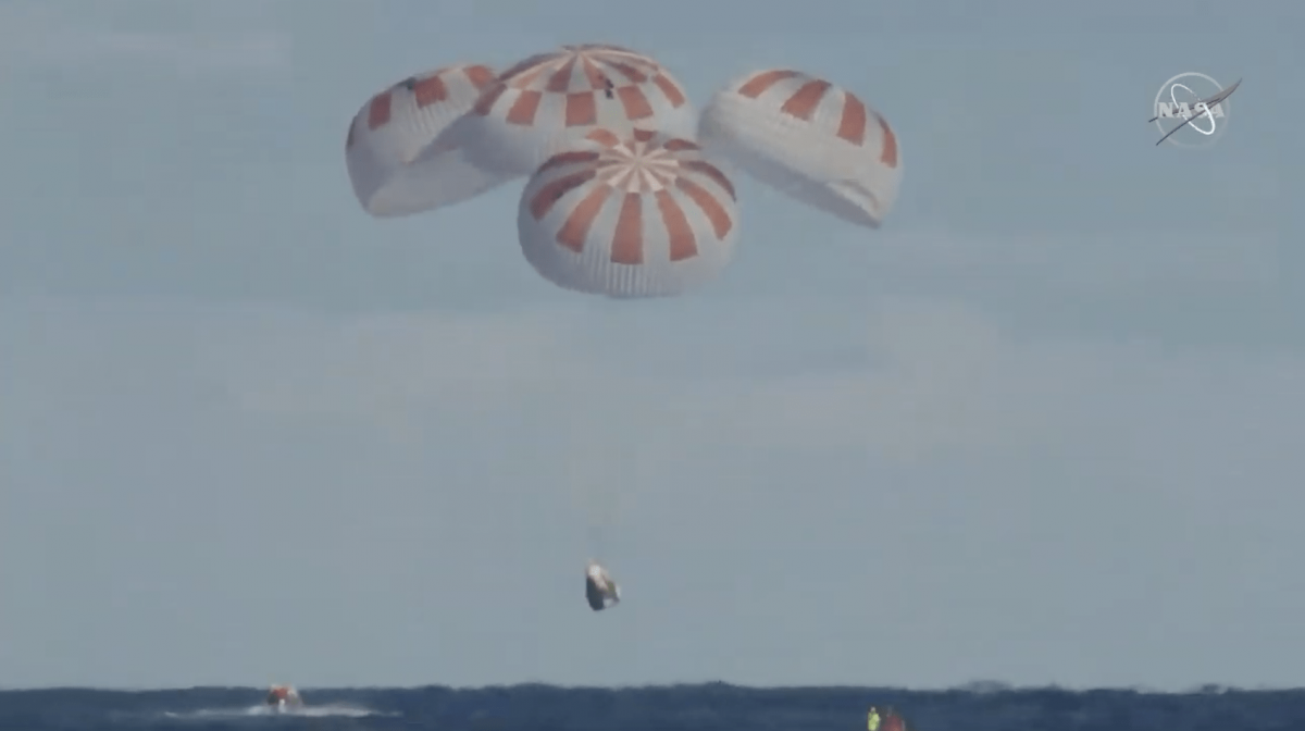 SpaceX's Crew Dragon. How to get back from Earth Orbit?