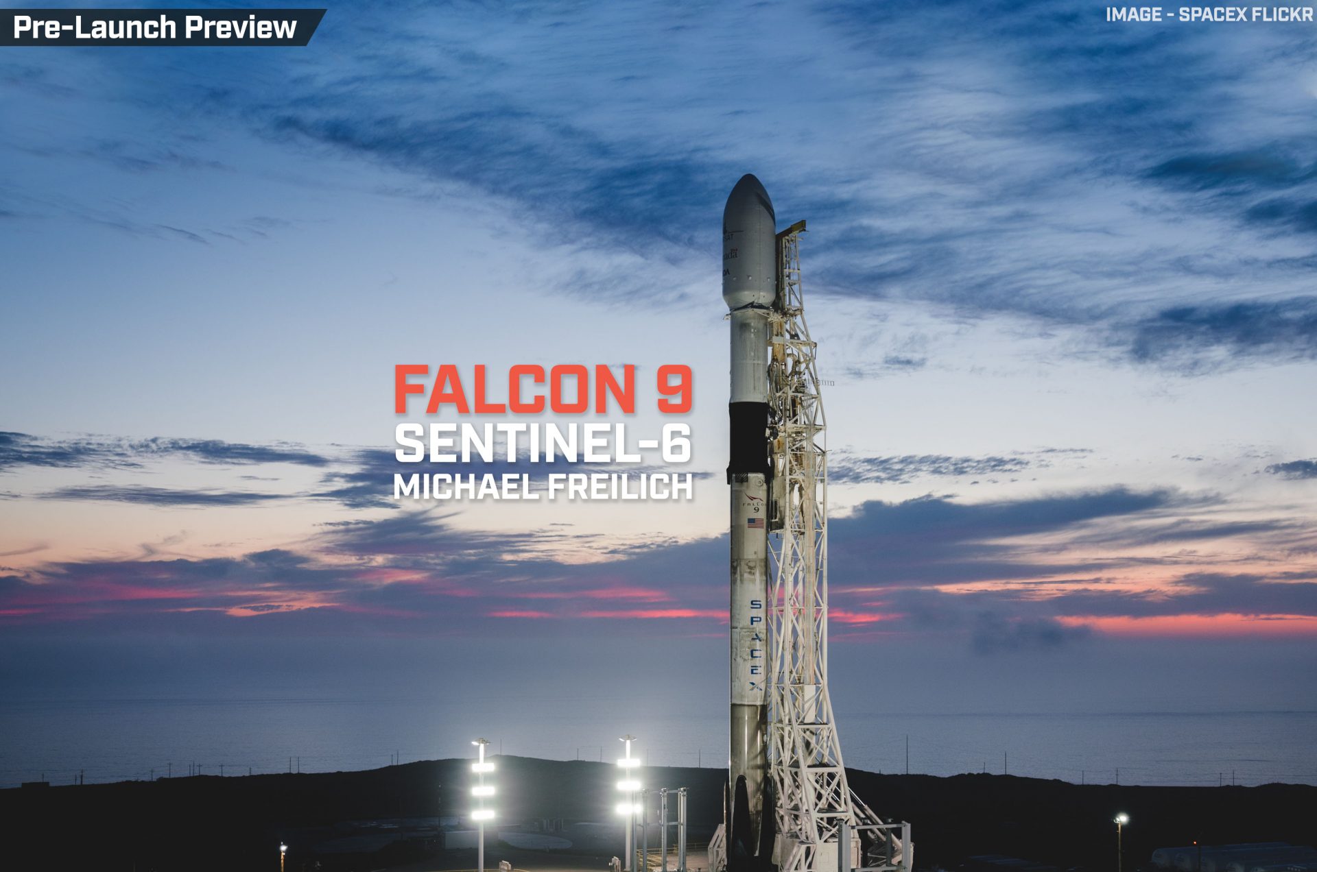 Sentinel-6A | Falcon 9 Block 5 | Everyday Astronaut