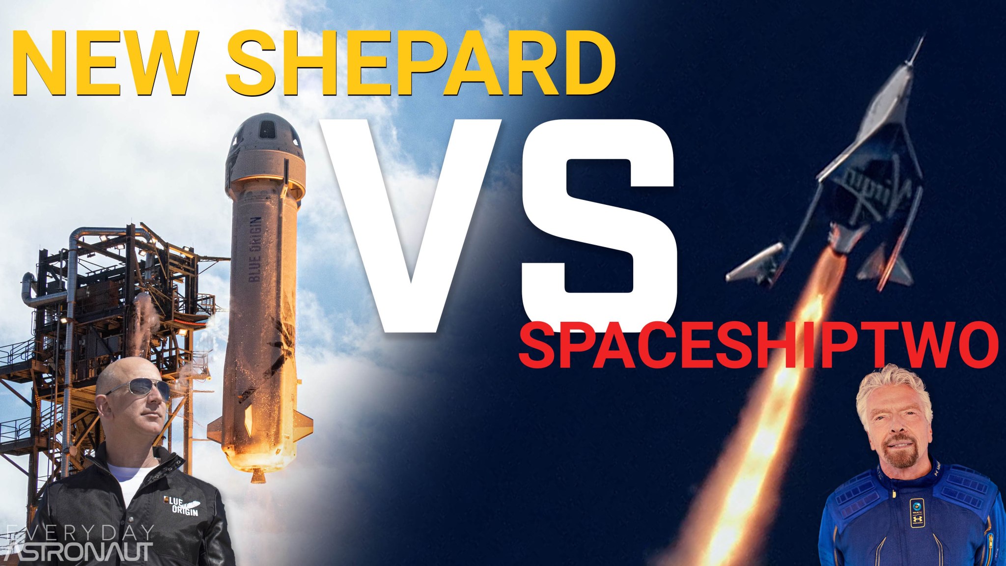 New Shepard VS SpaceShipTwo | Everyday Astronaut