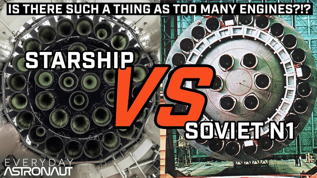 Starship vs. N1 | Everyday Astronaut