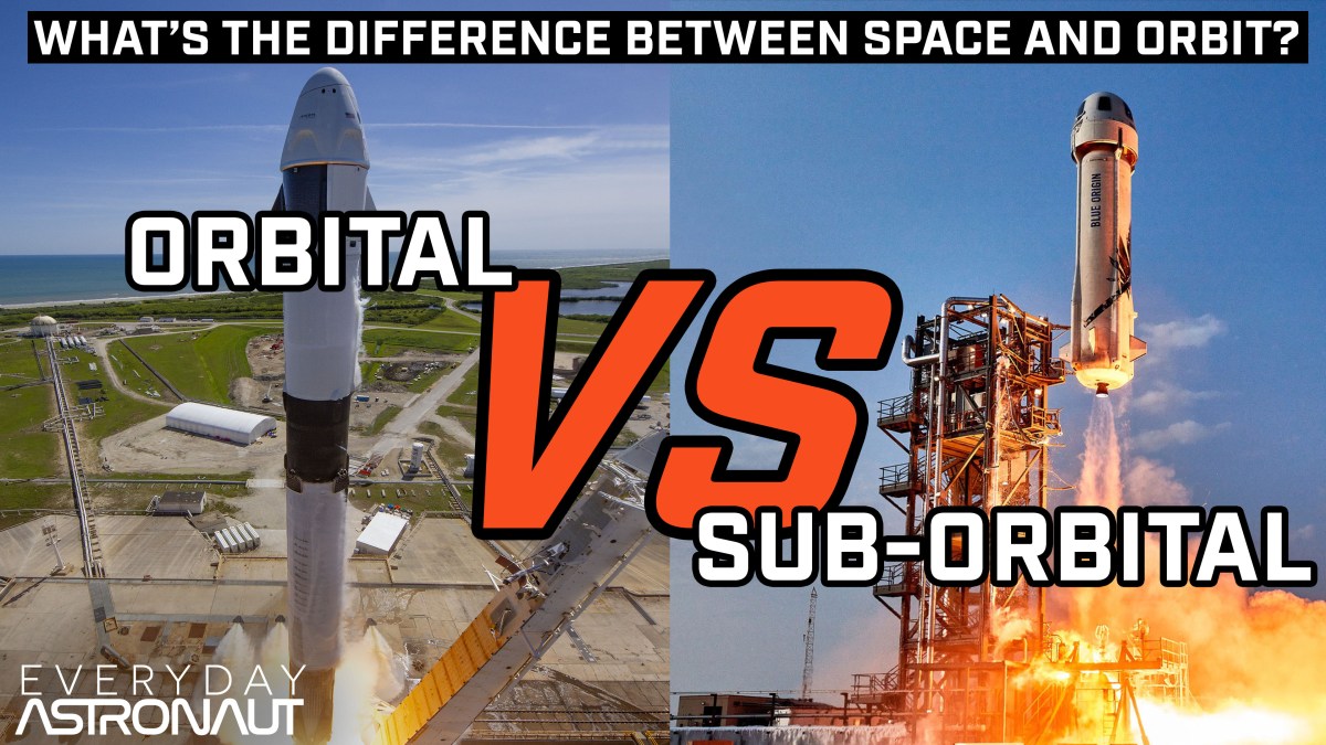 The Difference Between Space And Orbit | Everyday Astronaut